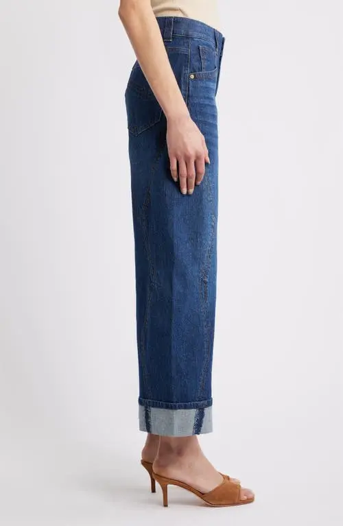Wit & Wisdom High-waist Cuff Jeans