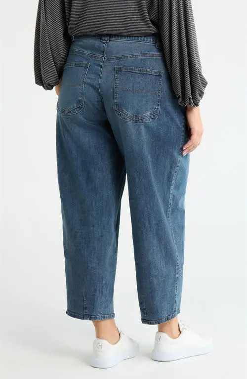 Wit & Wisdom High Waist Ankle Barrel Jeans