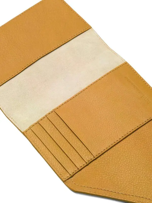 AMI Paris Etienne Leather Passport Holder