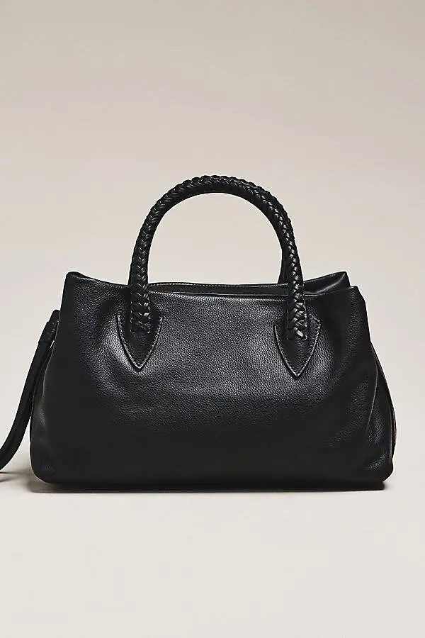 ORYANY Roy Leather Satchel - Black