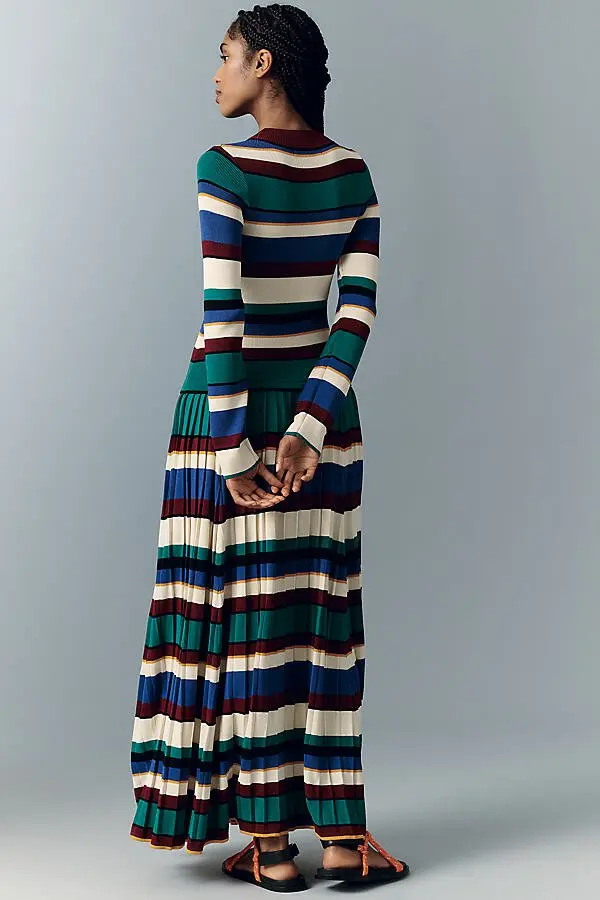 SIMONMILLER Sandre Knit Midi Dress - Tropical Multi