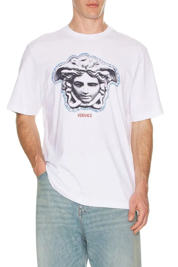 Versace T-shirt In White