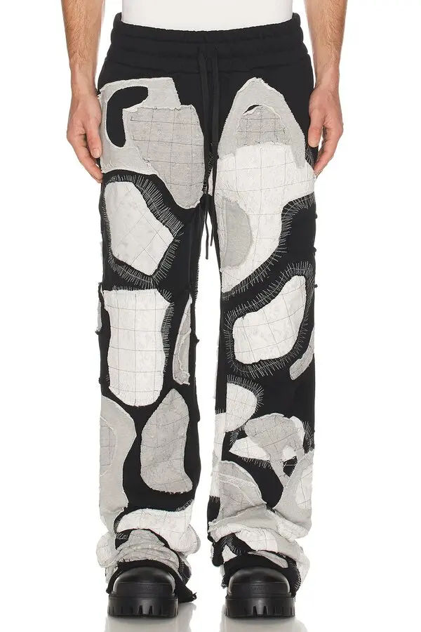 WHO DECIDES WAR BY EV BRAVADO Atom Sweatpant In Grey - Multi