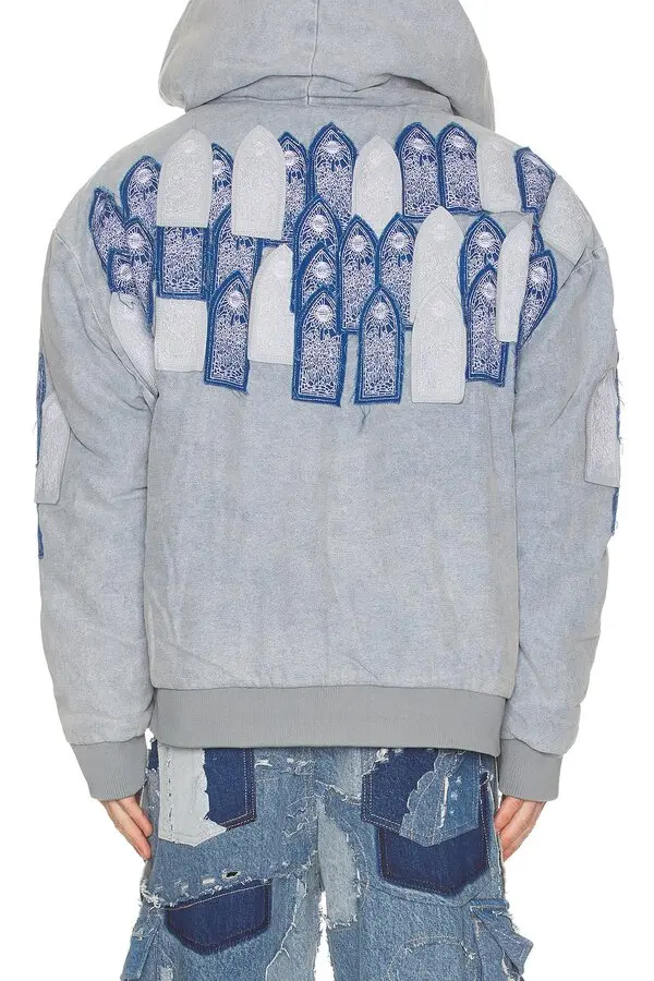 WHO DECIDES WAR Fly Away Work Jacket - Sky