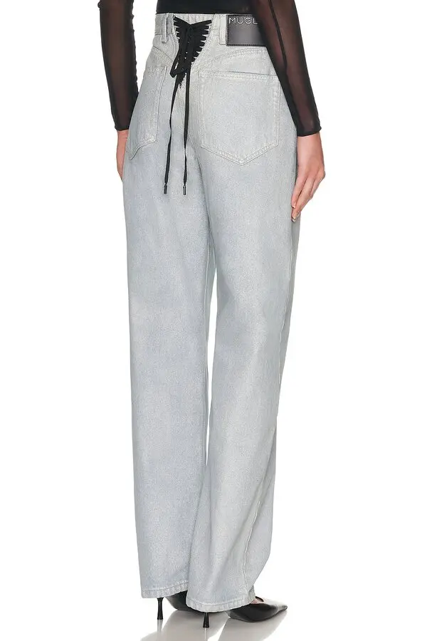 MUGLER Wide-leg Jean