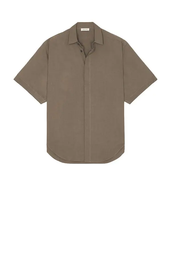 Fear Of God Classic Shirt In Sage