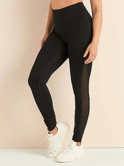 Victoria's Secret Aura Mesh Full Length Leggings