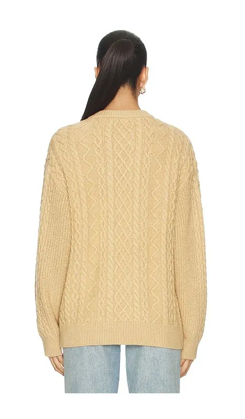 LOVERS AND FRIENDS Barbetta Cable Cardigan