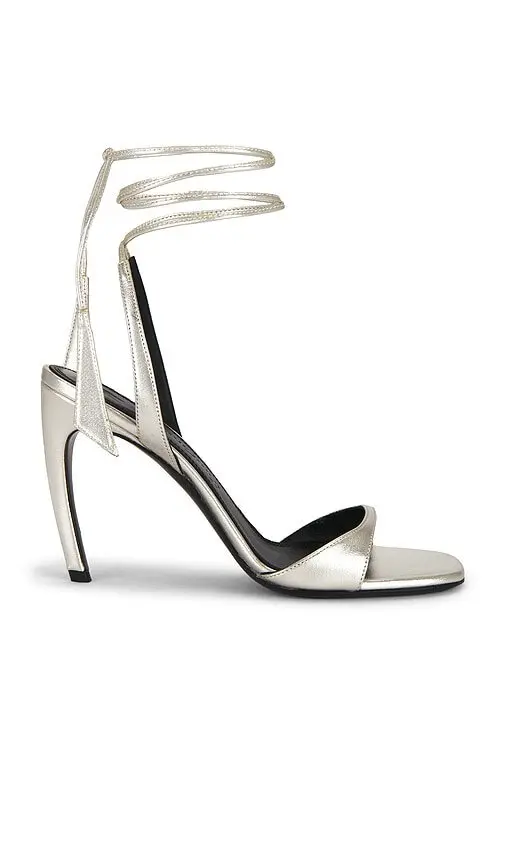 Attico Ora 95mm Sandal - Silver