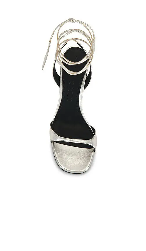 Attico Ora 95mm Metallic Stiletto Sandals