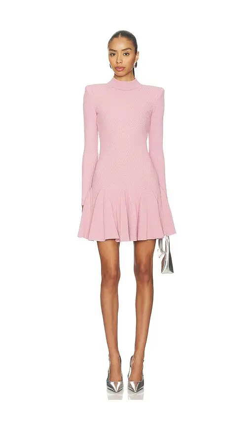 Retrofete Sydonie Knit Dress - Metallic Vintage Rose | Editorialist
