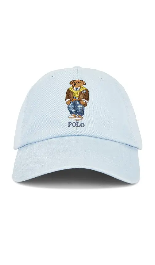 Polo Ralph Lauren Cotton Twill Novelty Bear Sport Cap - Southport Blue
