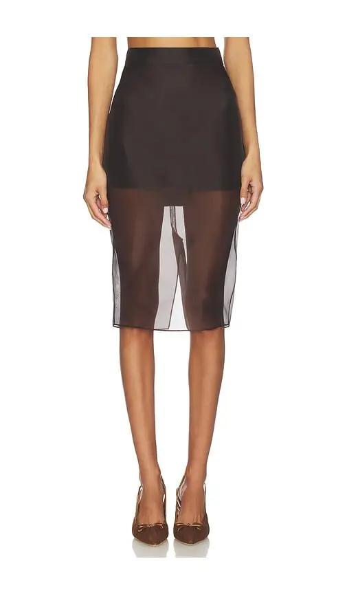 SEROYA Elda Skirt - Brown