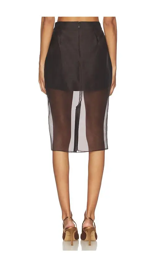SEROYA Elda Skirt - Brown
