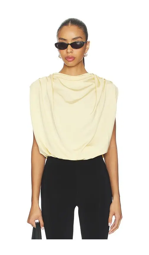 THE LINE BY K Bobi Draped Shell Top