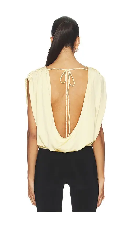 THE LINE BY K Bobi Draped Shell Top