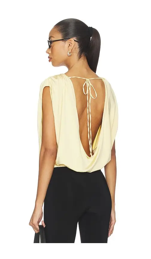 THE LINE BY K Bobi Draped Shell Top