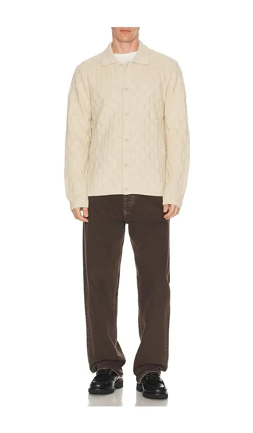 SAMSOE SAMSOE Sabrodie Long Sleeve Shirt - Cream