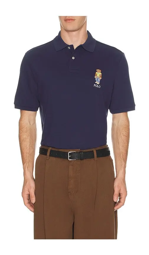 Polo Ralph Lauren Short Sleeve Basic Mesh Novelty Bear Polo In . Also