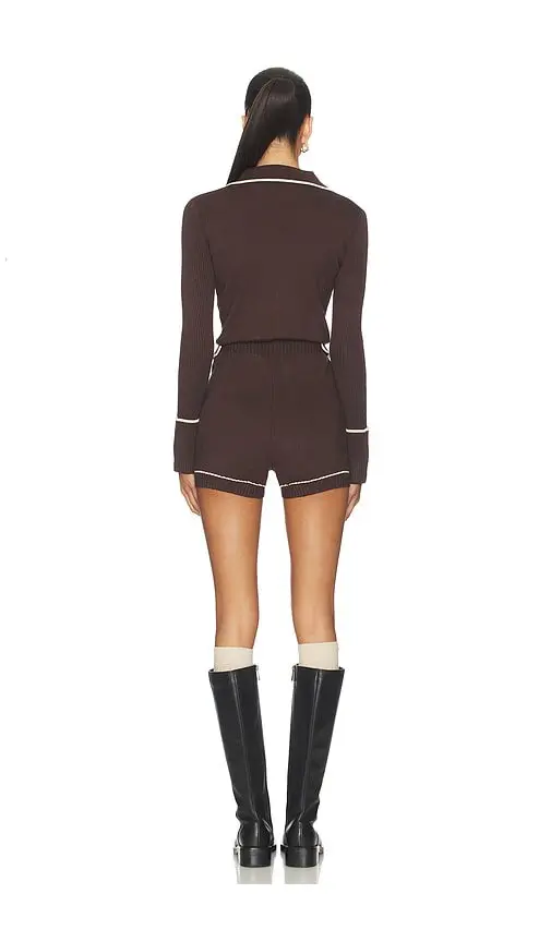 Monse Knitted Pajama Romper