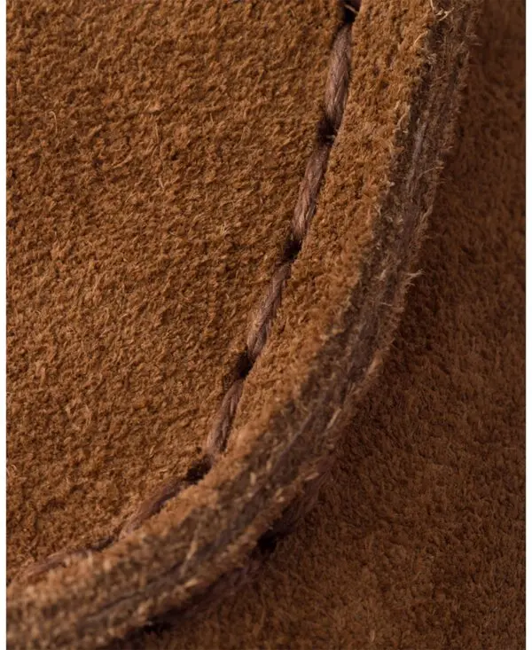 Prada Suede And Shearling Mules - Brown