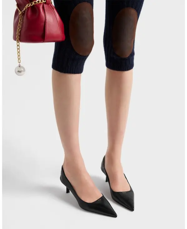 Prada Leather Pumps - Black