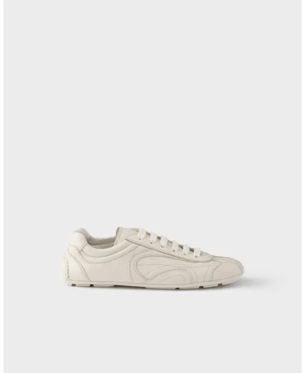 Prada Montecarlo Re-edition 2005 Nappa Leather Sneakers - Neutral