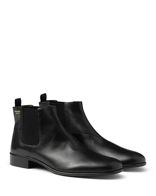 Prada Leather Booties