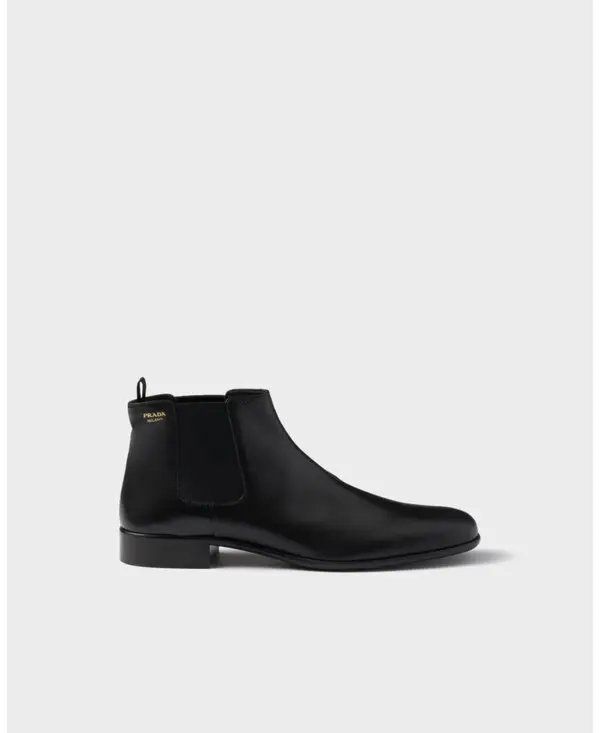 Prada Leather Booties