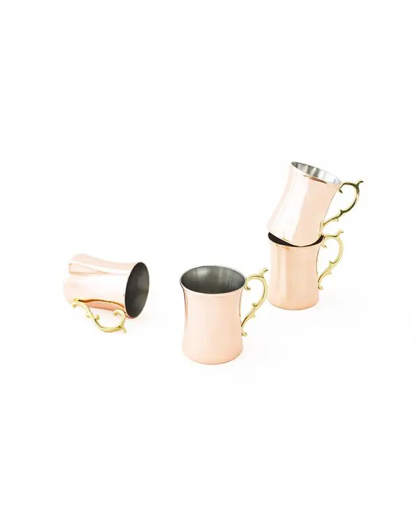 COPPERMILL KITCHEN Vintage Inspired Cocktail Mugs, Set Of 2
