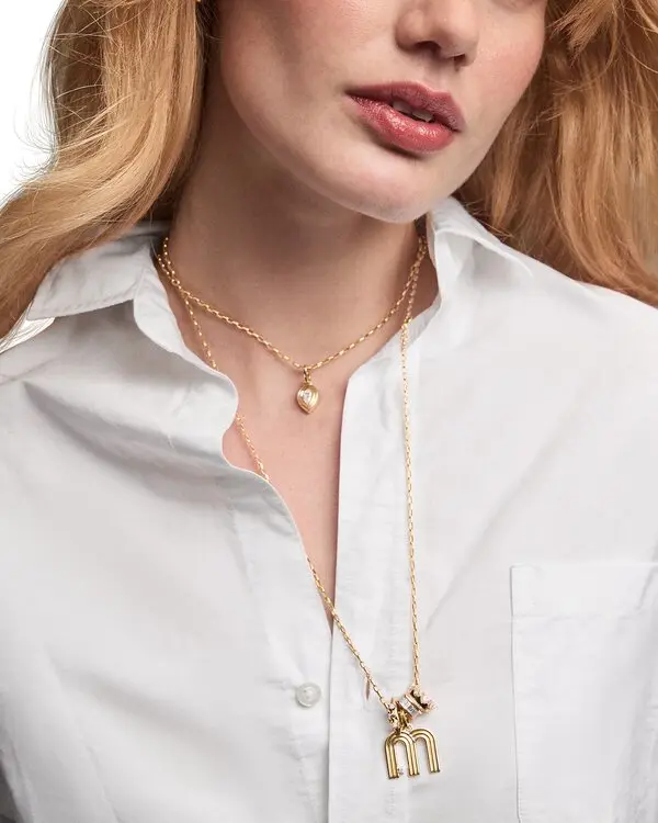 Adina Reyter Open Link Chain Necklace