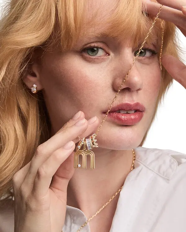 Adina Reyter Open Link Chain Necklace