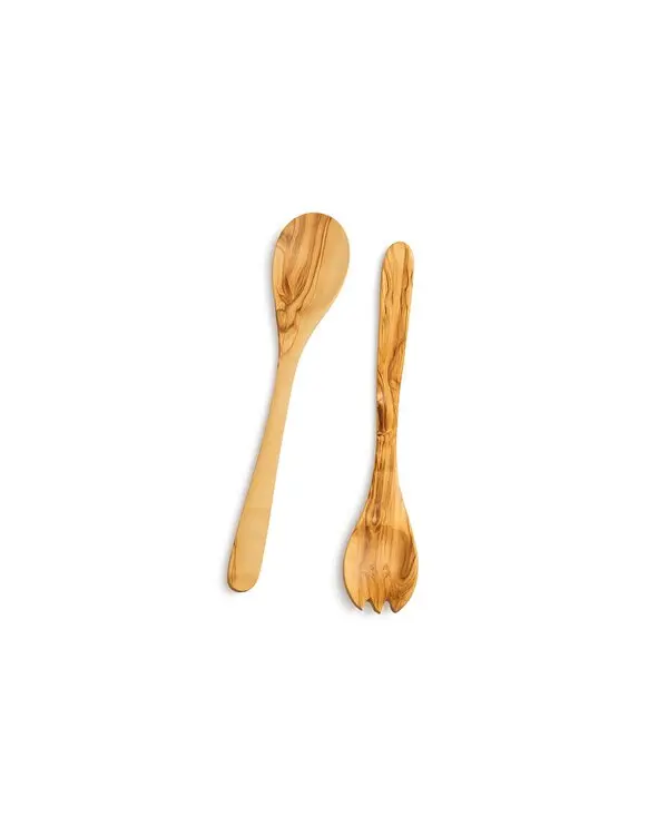 GHARYAN STONEWARE Olive Essence Duo, Set Of 3 - Linen