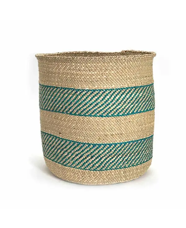 MBARE Striped Iringa Basket