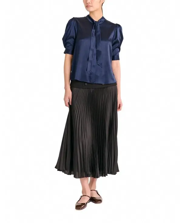 CARTOLINA Peggy Blouse - Midnight Blue