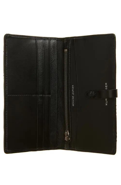 Kurt Geiger Quilted Leather Bifold Wallet
