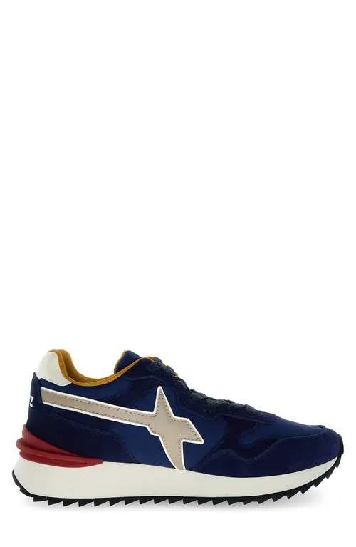 W6YZ Yak-m Sneakers - Navy Beige