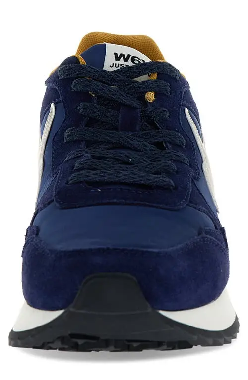 W6YZ Yak-m Sneakers - Navy Beige