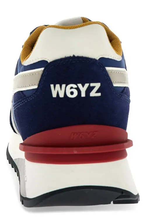 W6YZ Yak-m Sneakers - Navy Beige