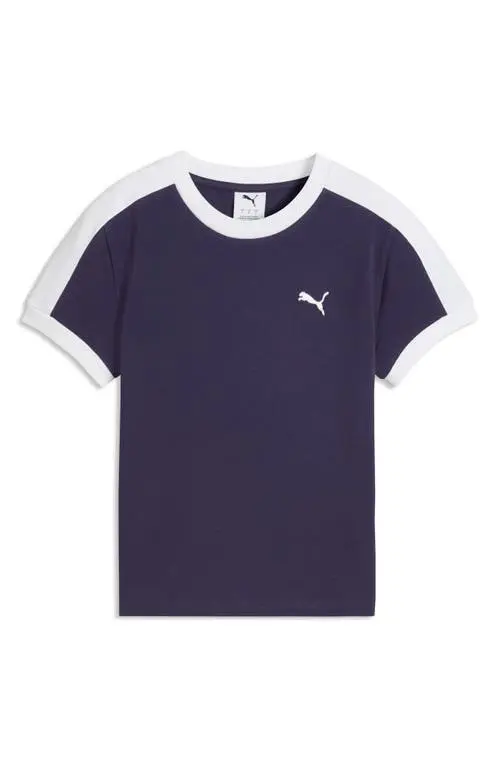 PUMA T7 Slim Fit T-shirt - Deep Plum