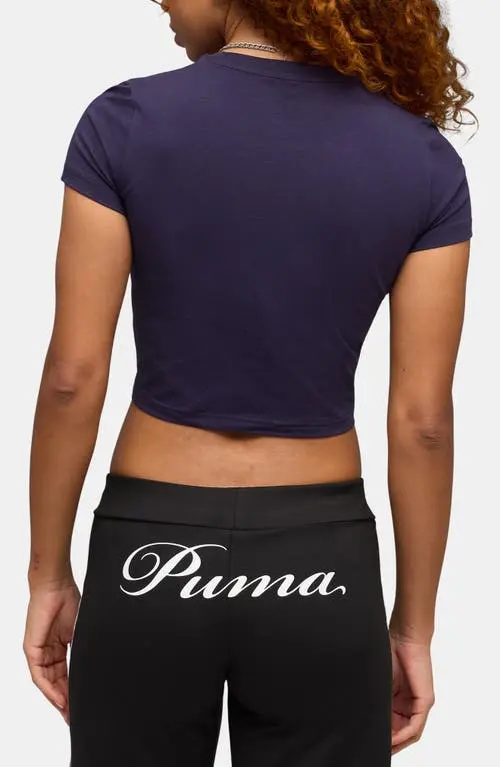 PUMA Wardrobe Essential Baby Tee - Deep Plum