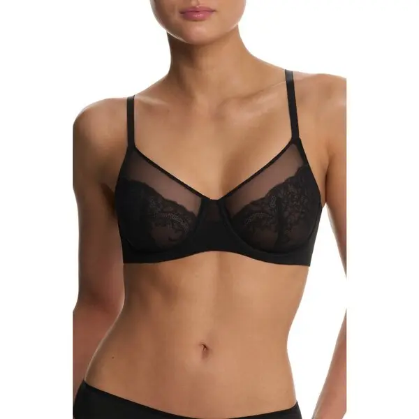 Natori Radiance Underwire Unlined Bra - Black