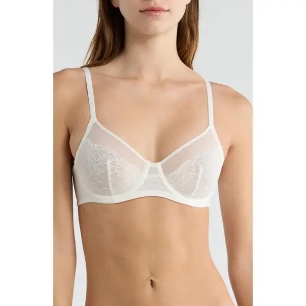 Natori Radiance Underwire Unlined Bra - Warm White