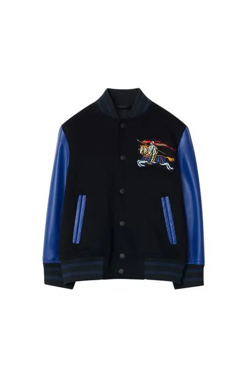 Burberry Wool Cashmere Bomber Jacket