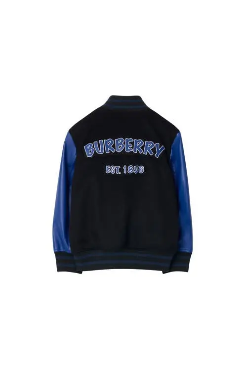 Burberry Wool Cashmere Bomber Jacket