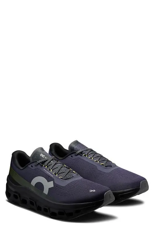 On Cloudmonster 1 Running Shoe - Flint/black