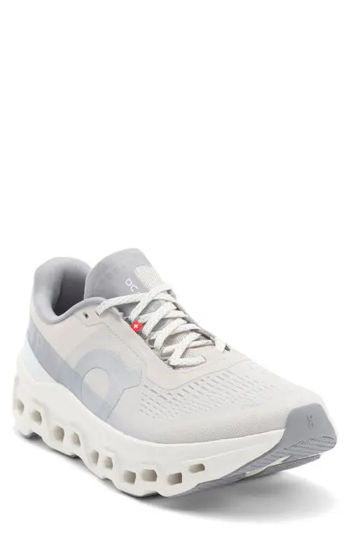 On Cloudmonster 1 Running Shoe - Pearl/ivory