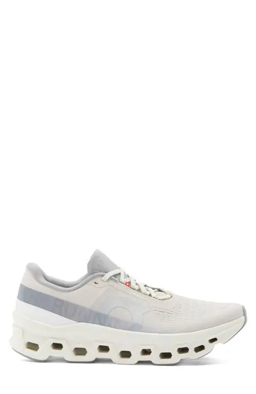 On Cloudmonster 1 Running Shoe - Pearl/ivory