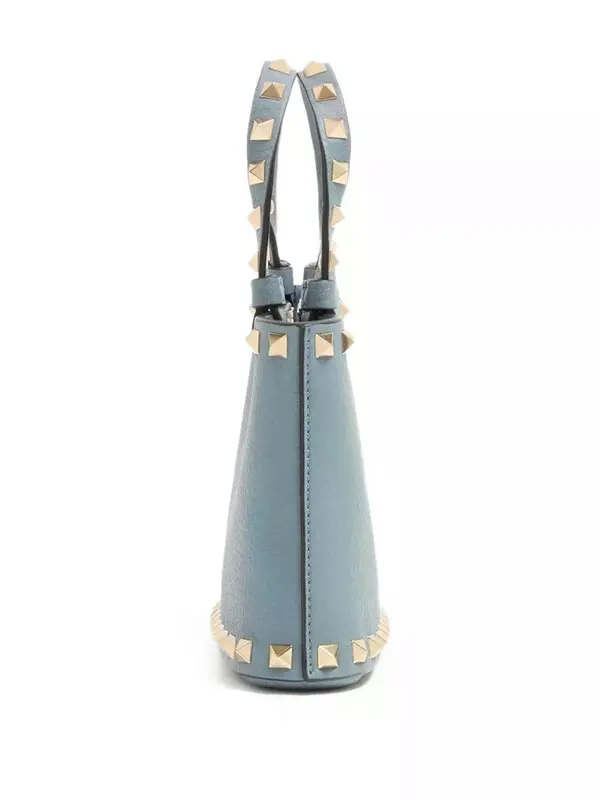 Valentino Garavani Mini Rockstud Tote Bag - Blue