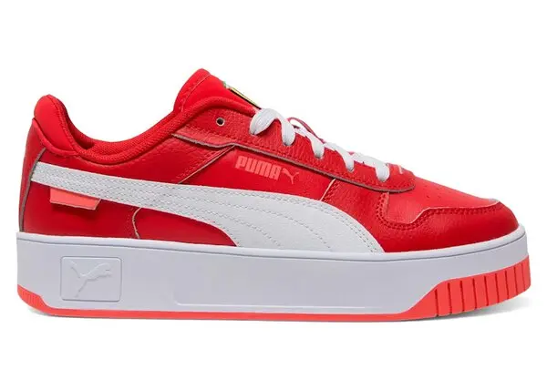 PUMA Carina Street Scuderia Ferrari Sneakers - Rosso Corsa/puma White